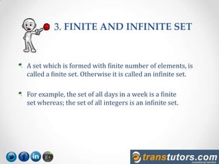 8 points you must to know about set theory | PPTX