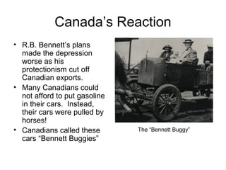 Political Responses to the Great Depression | PPT