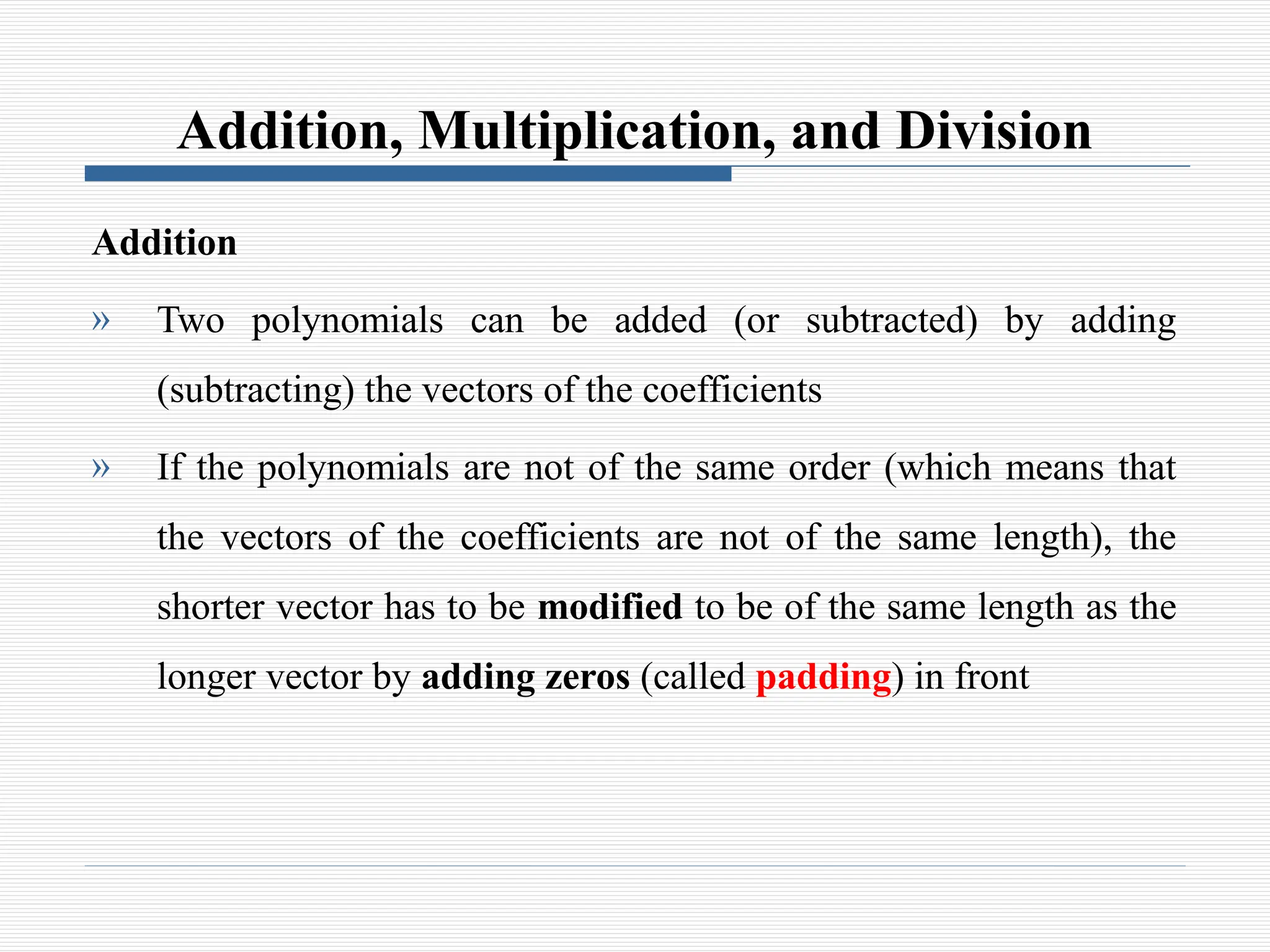 8_Polynomials, Curve Fitting & Interpolation.pptx