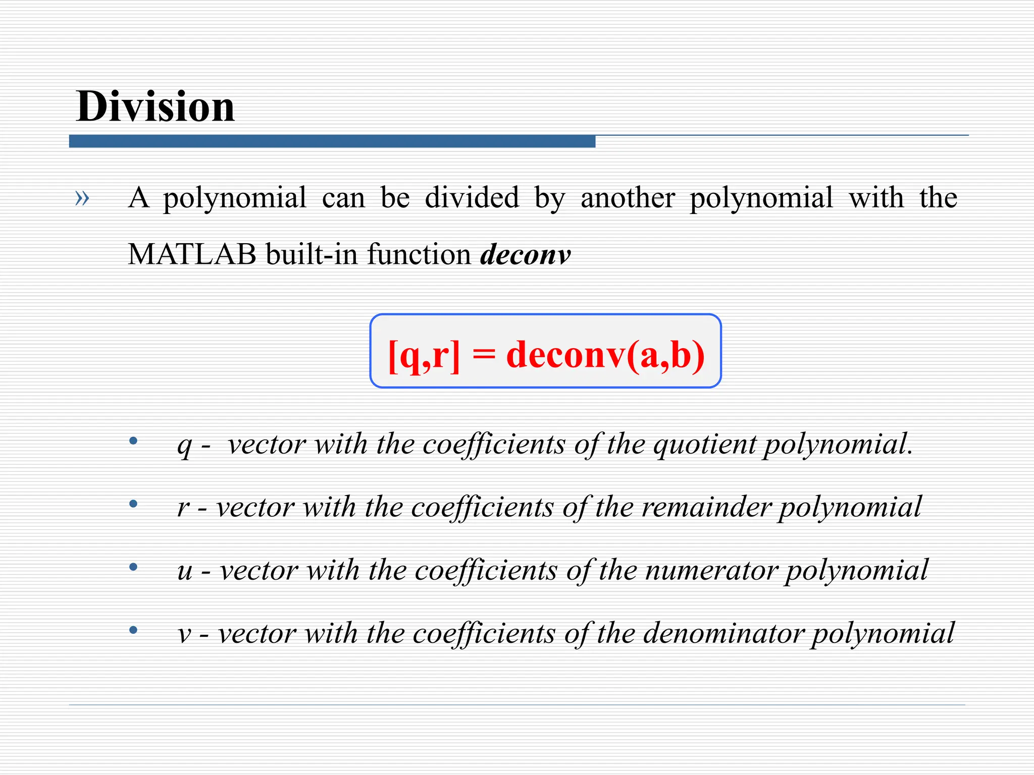 8_Polynomials, Curve Fitting & Interpolation.pptx