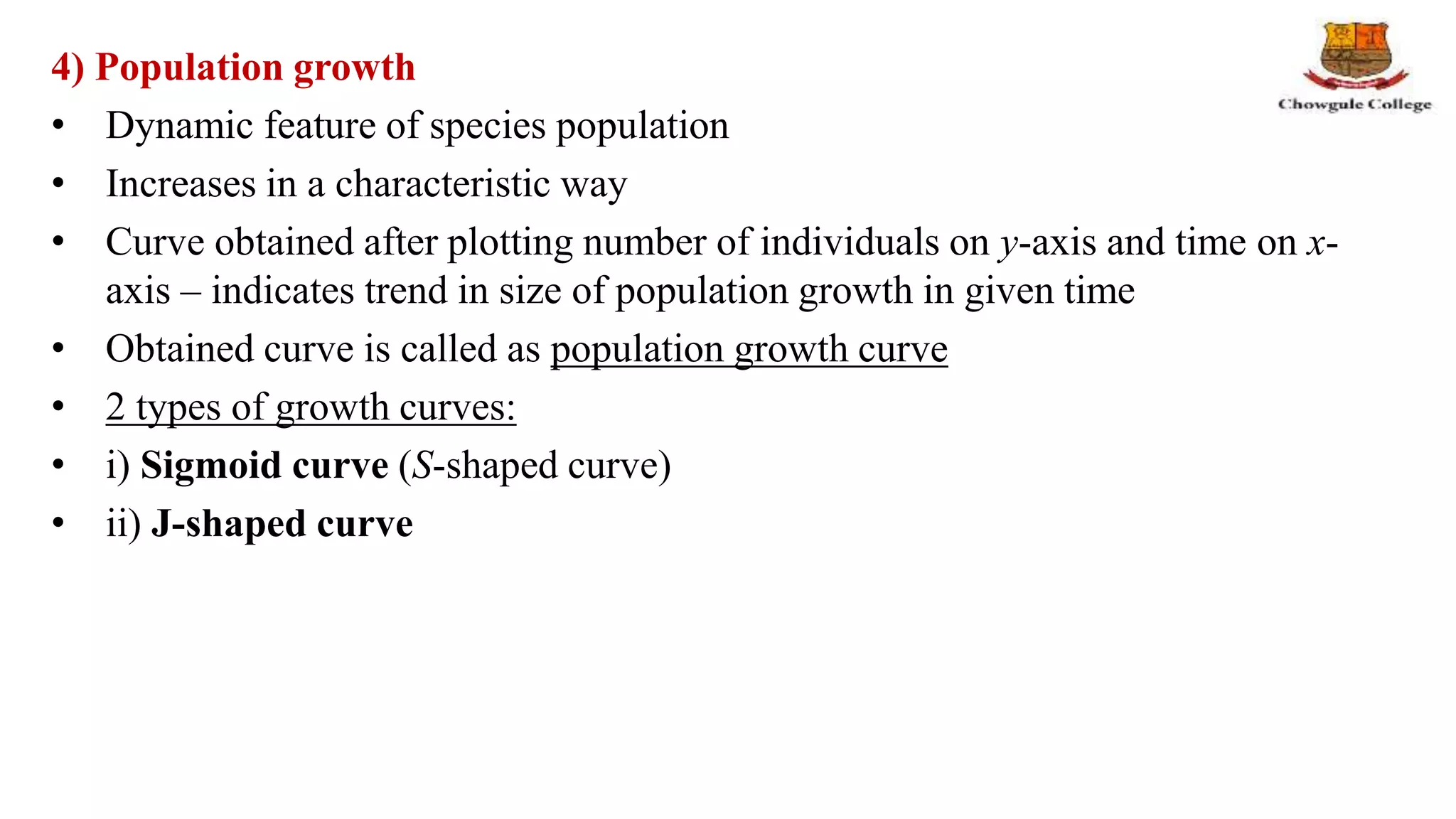 Population ecology | PPTX
