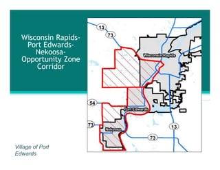 Village of Port Edwards: Opportunity Zone | PPT