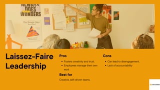 8 Powerful Types of Leadership Styles and When to Use Them | PDF