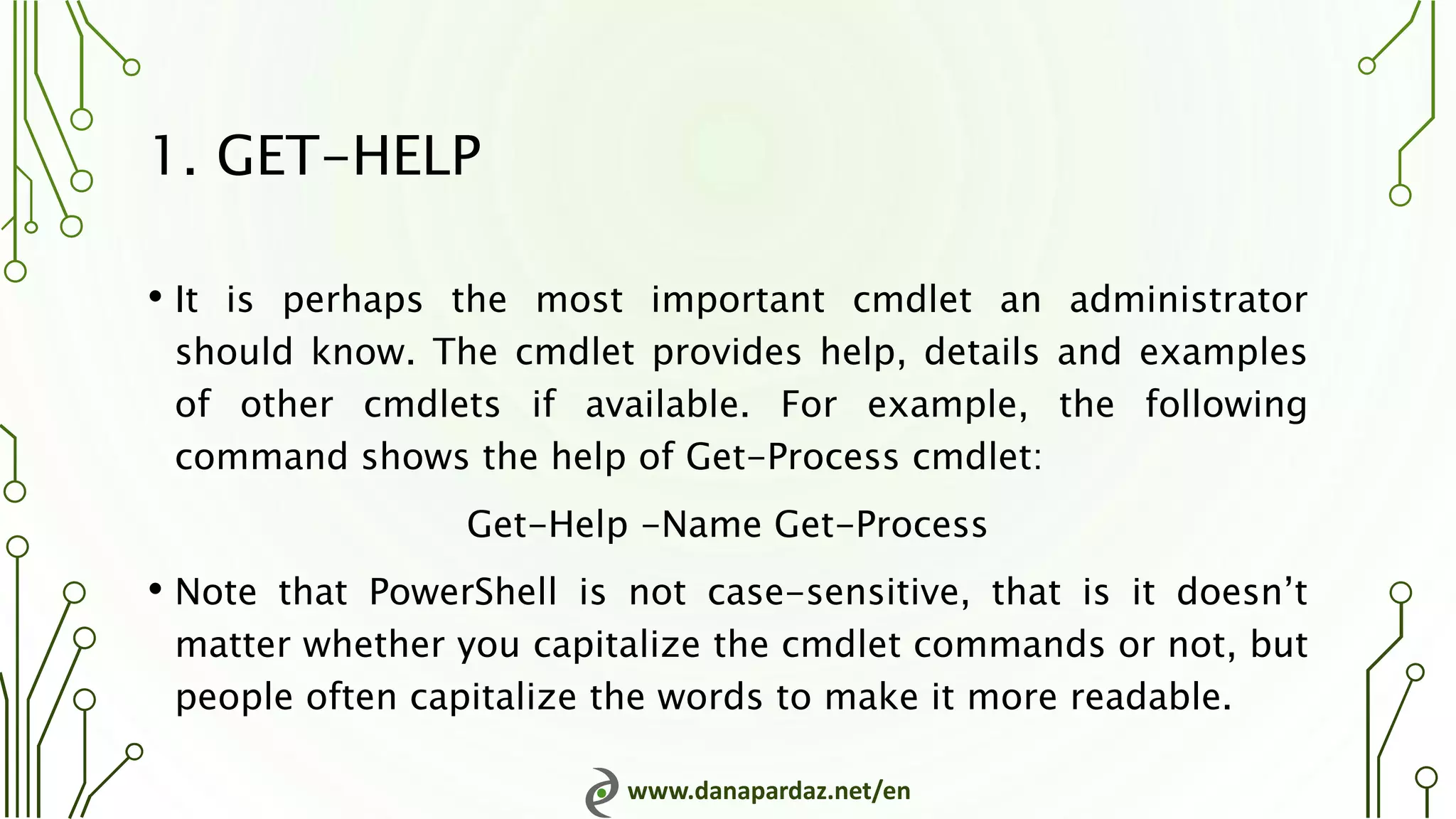 8 power shell commands every windows administrator should know | PPT