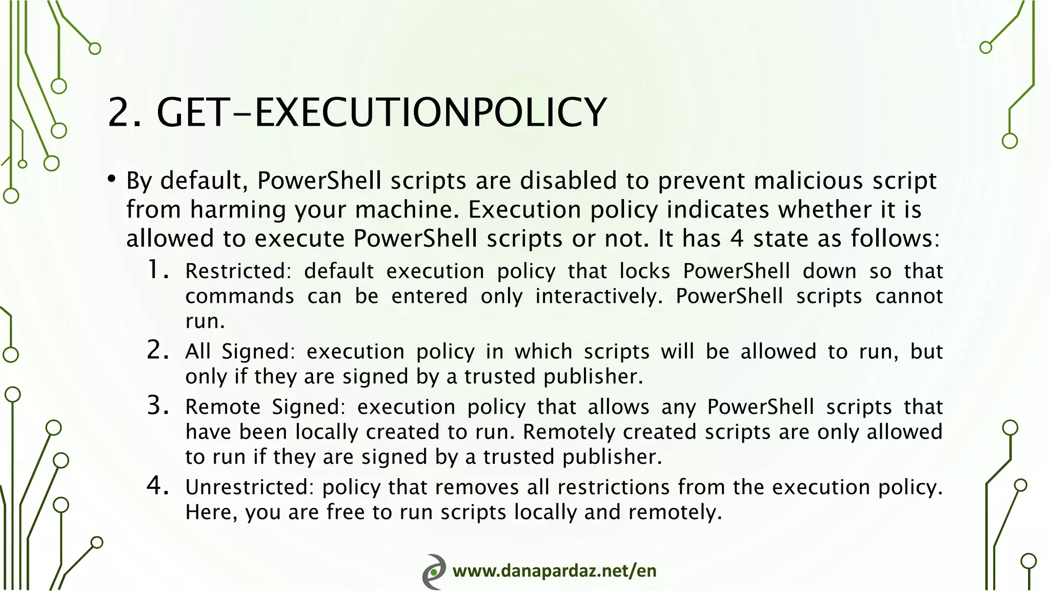 8 power shell commands every windows administrator should know | PPT
