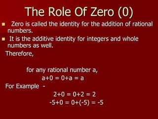 Properties of rational number explained | PPT