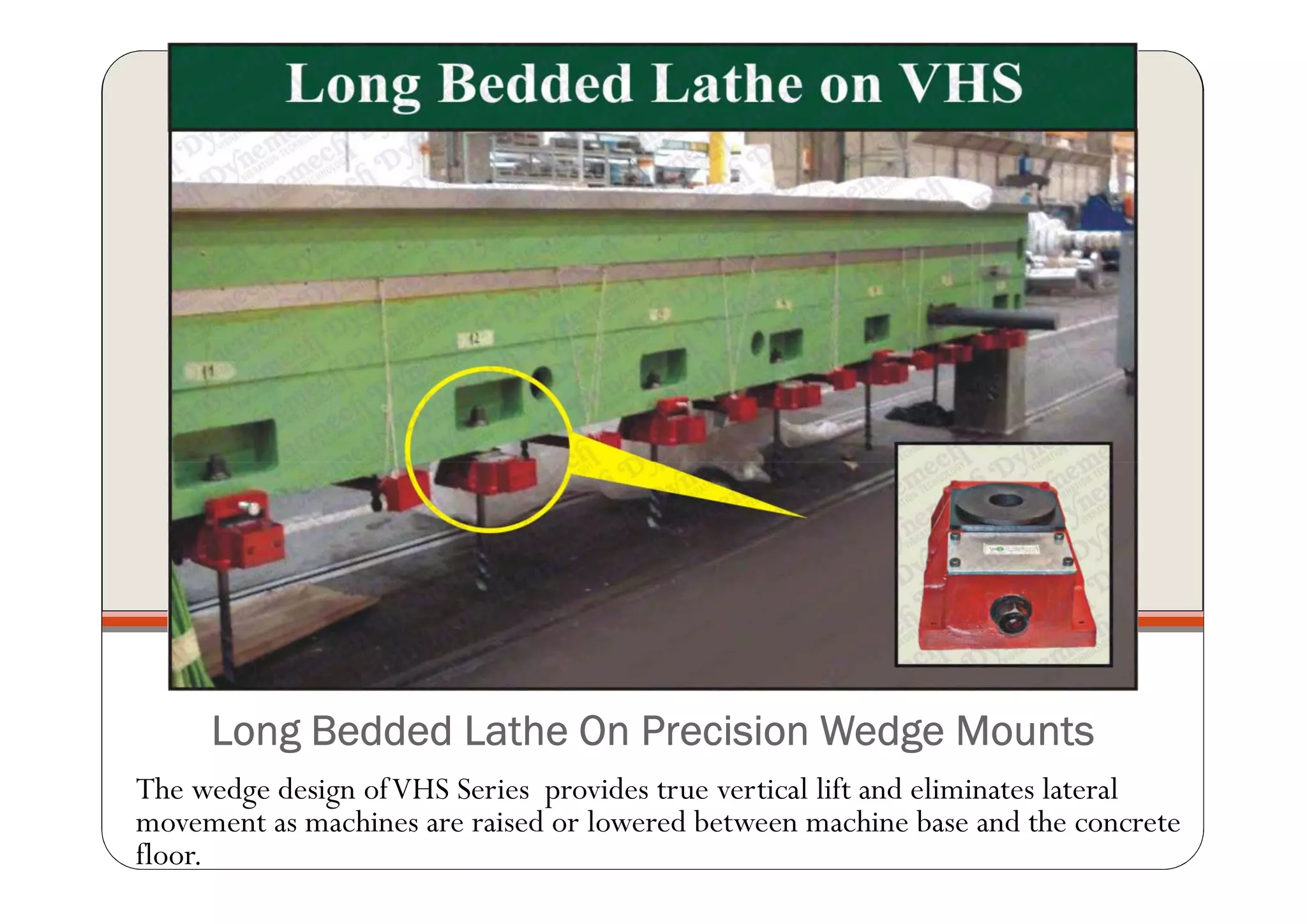 precison leveling anti vibration wedges | PDF