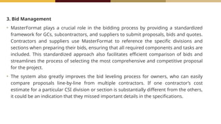8 Presentation_specifications & csi masterformat.pptx