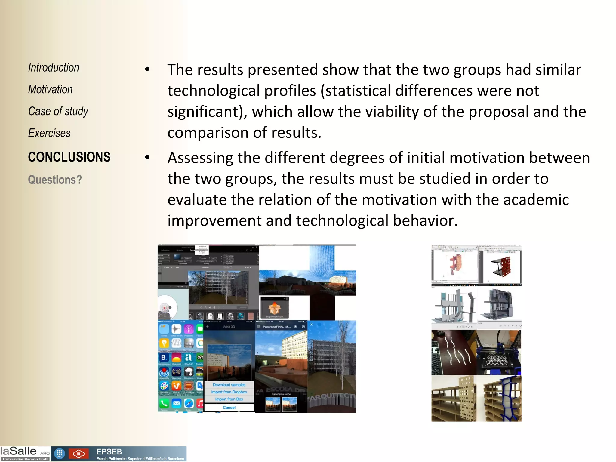 High vs. low intensity courses. Student Technological Behavior | PPT