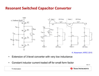 Hybrid switching converter architectures for powering processors and SoCs | PDF