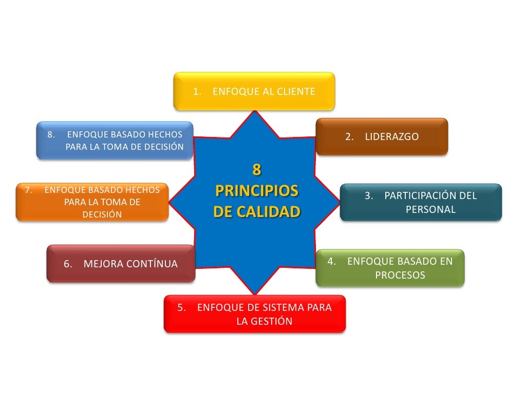 8 Principios De Calidad