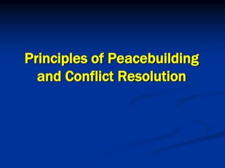 Catch up Fridays on Principles of Peacebuilding.ppt