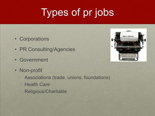Lecture 8: Intro to PR | PPTX | Media Industry | Industries