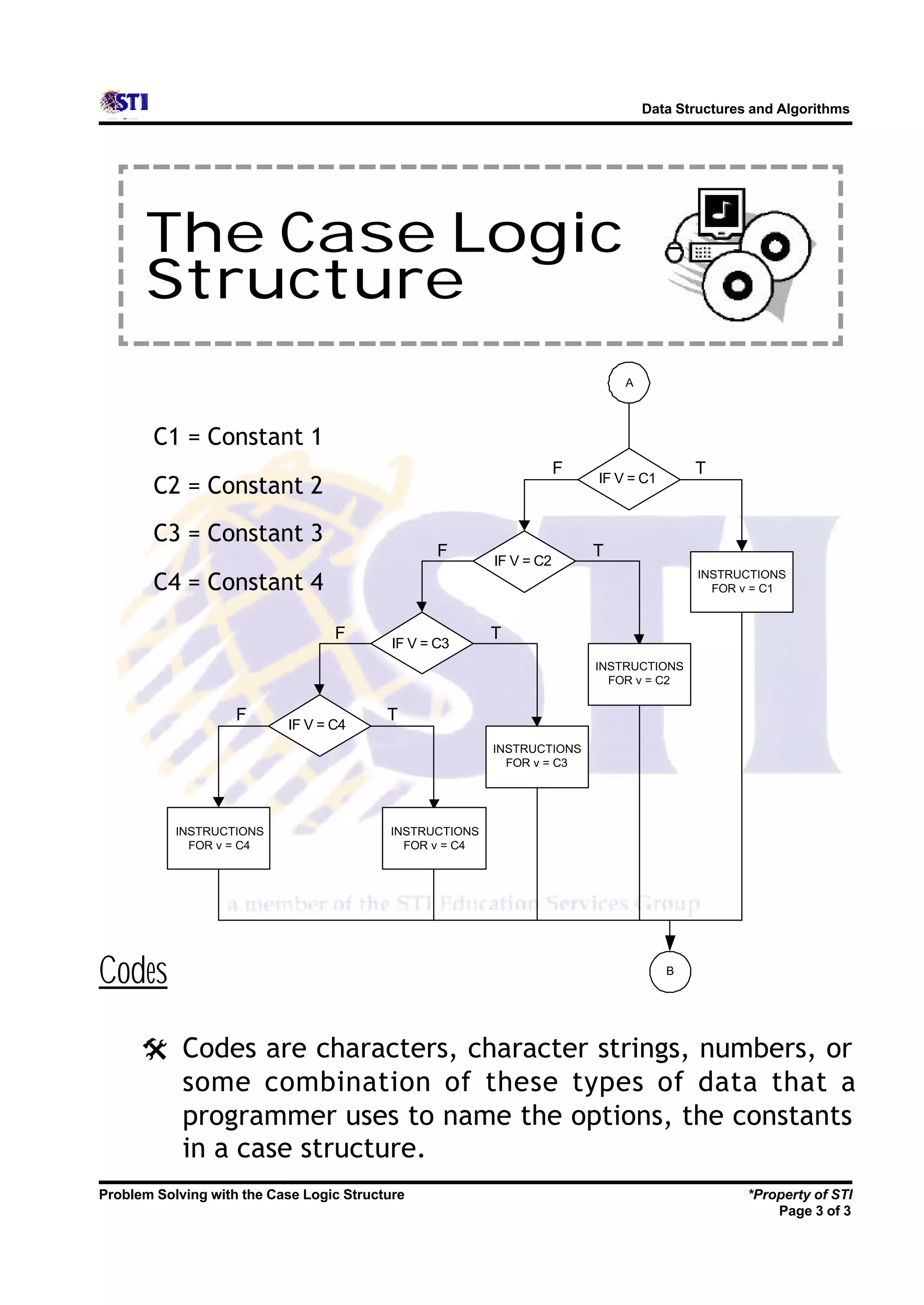 8 problem solving with the case logic structure | PDF