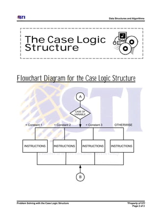 8 problem solving with the case logic structure | PDF