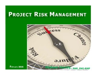 PMP_Project Risk Management | PPT