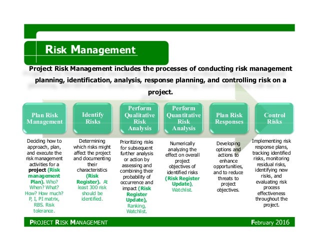 PMP_Project Risk Management