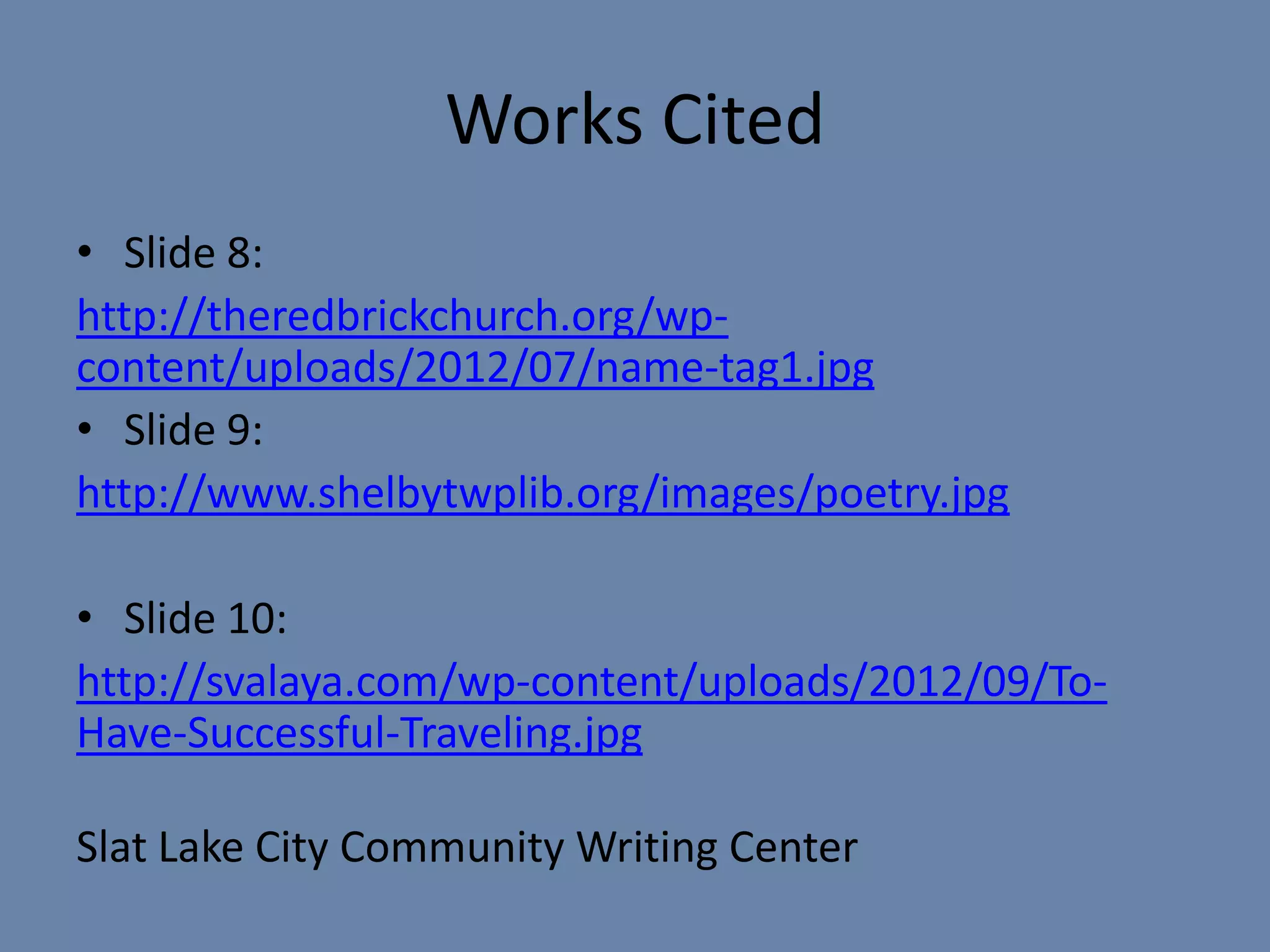 8 Writing Prompts | PPTX