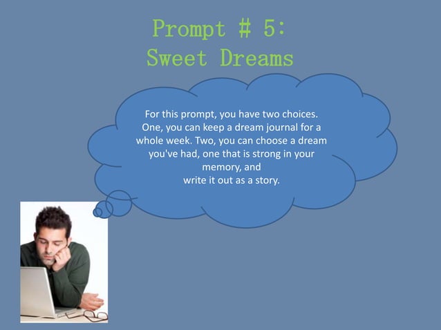 8 Writing Prompts | PPT