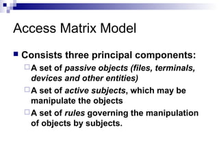 Protection and Security in Operating Systems | PPT
