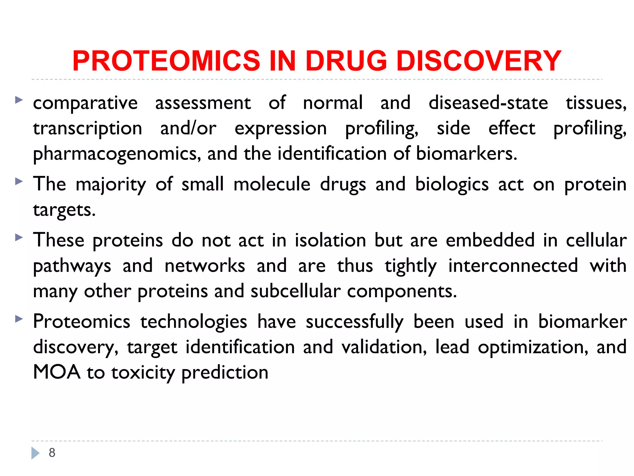 proteomics and system biology | PPT