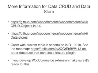 WooCommerce CRUD and Data Store by Akeda Bagus | PPT