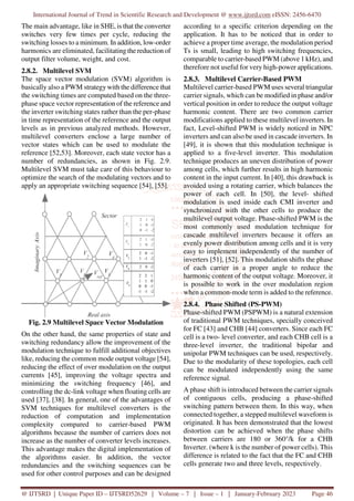 PV to Grid Connected Cascaded T type Multilevel Inverter with Improved Harmonic Performance | PDF