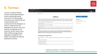 8 Python Tools That Empower Android App Development.pptx