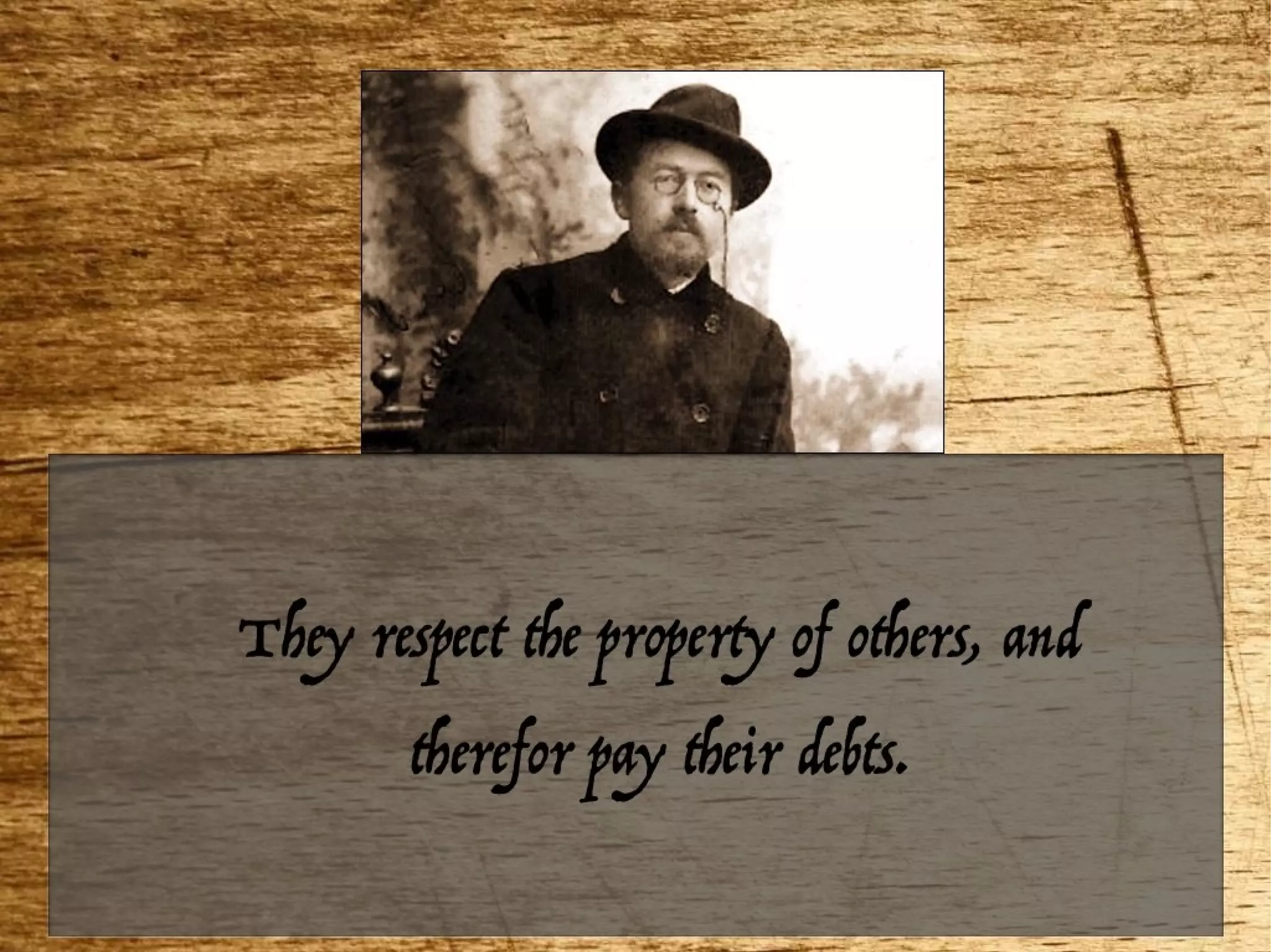 8 Qualities of Cultured People by Anton Chekhov | PPT