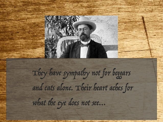8 Qualities of Cultured People by Anton Chekhov | PPT