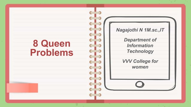 8 queen problem | PPTX