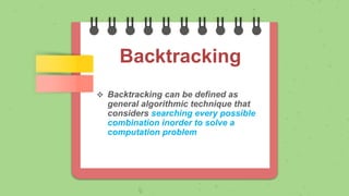 8 queen problem | PPTX