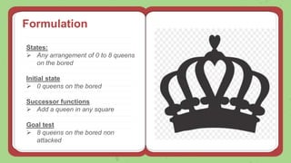 8 queen problem | PPTX