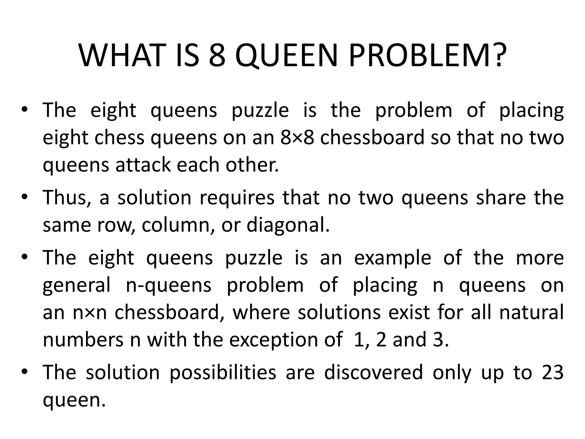8 QUEENS PROBLEM.pptx