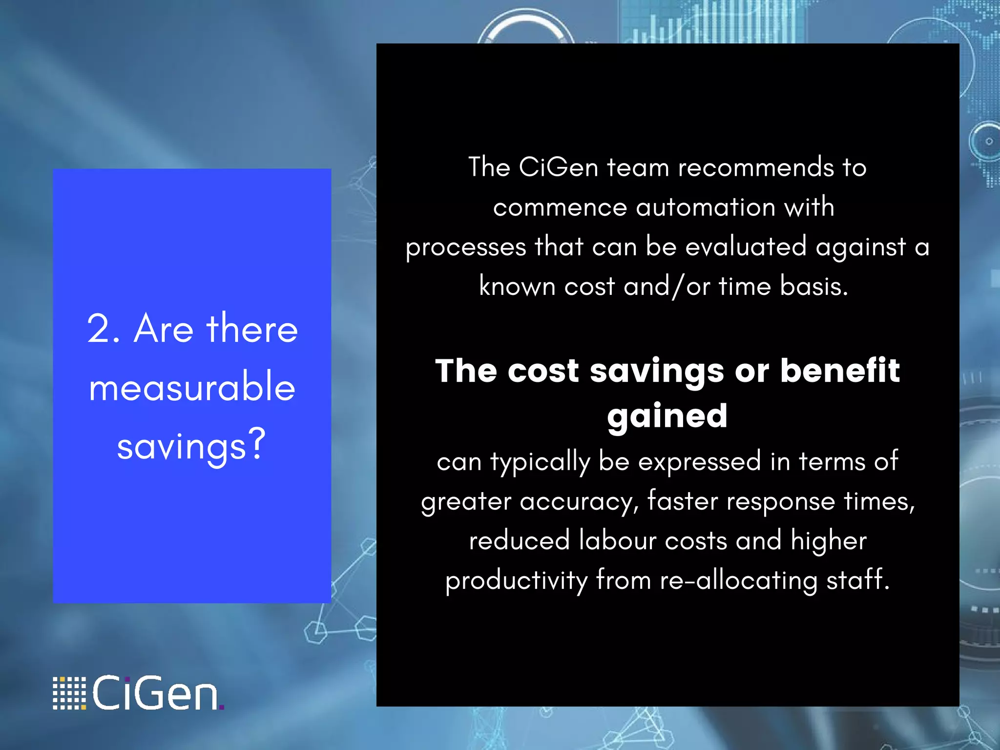 8 Questions to Ask about Processes before Implementing Robotic Process Automation | CiGen RPA ...