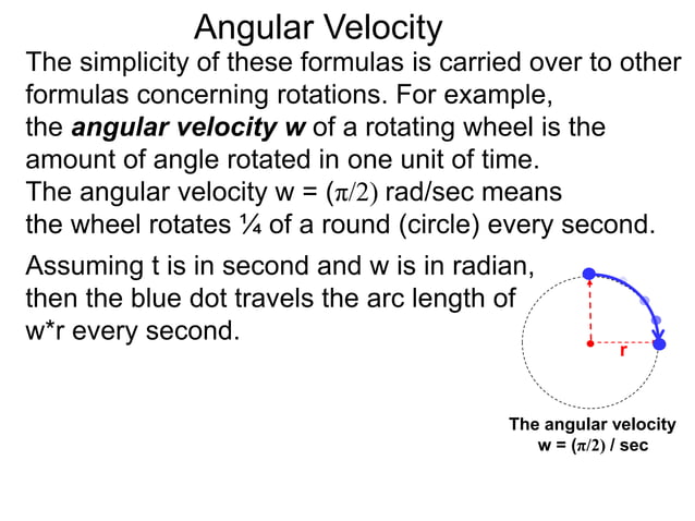 8 radian arc length and area formulas | PPTX | Geography | Science