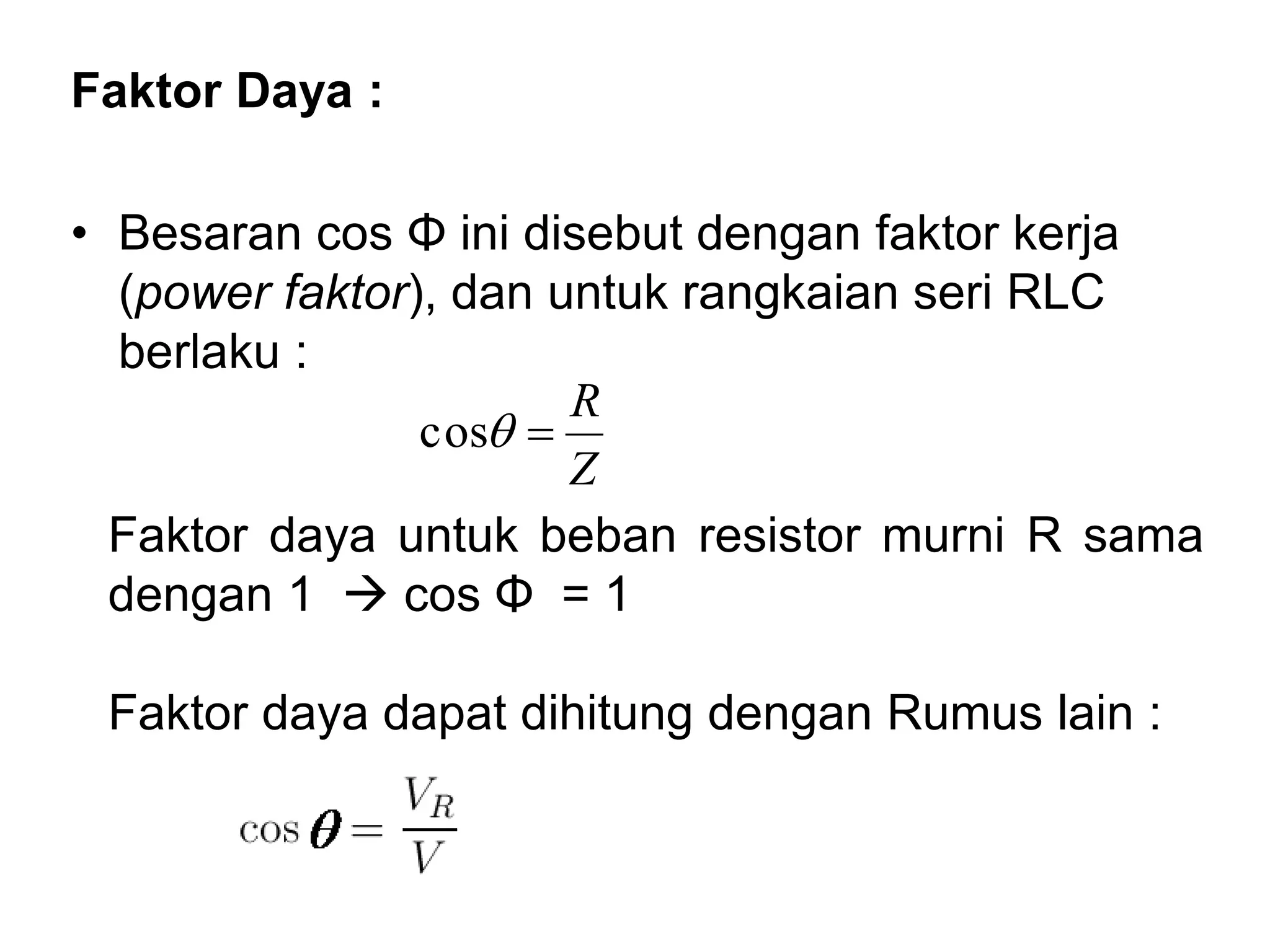 8 rangkaian rlc seri | PPTX