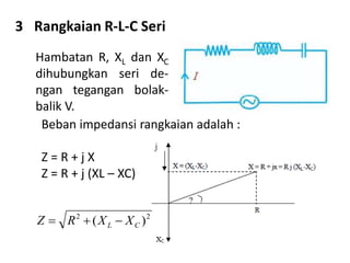 8 rangkaian rlc seri | PPTX