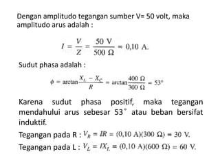 8 rangkaian rlc seri | PPTX