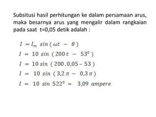 8 rangkaian rlc seri | PPTX