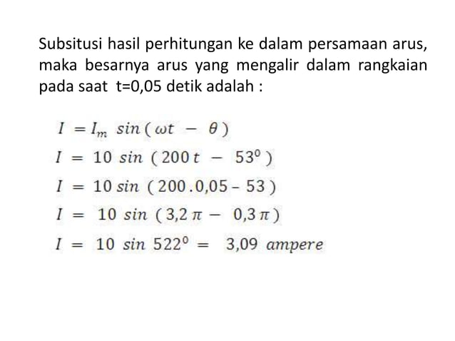 8 rangkaian rlc seri | PPTX
