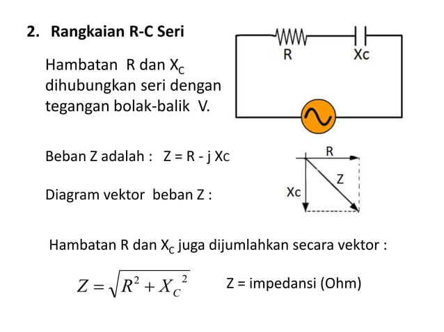 8 rangkaian rlc seri | PPTX