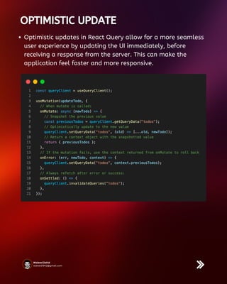 Reasons to use React Query | PDF