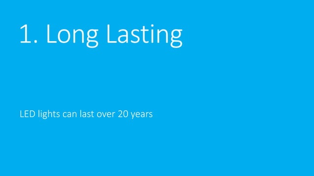 8 Reasons to Buy led Lights | PPTX