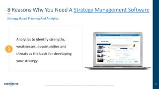 8 Reasons Why You Need A Strategy Management Software | PPT