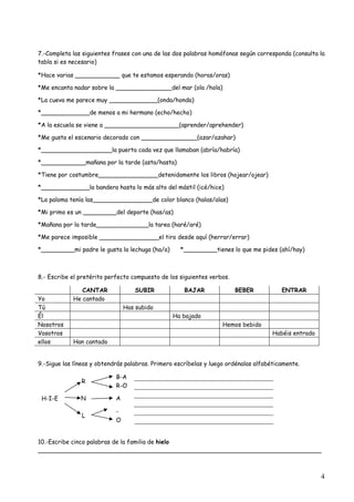 Orientación Andújar: 8 reglas ortográficas | PDF