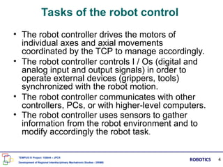 Robot sensor and robot control for various applications | PPT