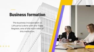 8 Roles of the Lithuanian Trade Register | PDF