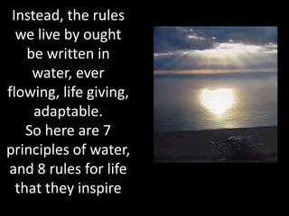 8 Rules to live by | PPT