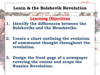 # 8 Russian Revolution | PPT